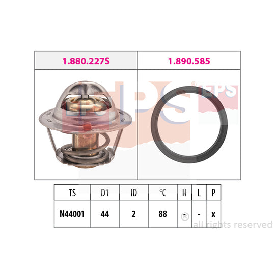 NEW Genuine Suzuki VITARA 1.4 Cooling Thermostat 88oC 17670-65G00 ...