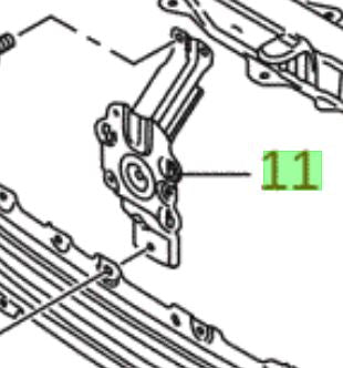 NEW Genuine Suzuki SWIFT 2017-On Front RADAR SENSOR Metal Bracket 5824 ...